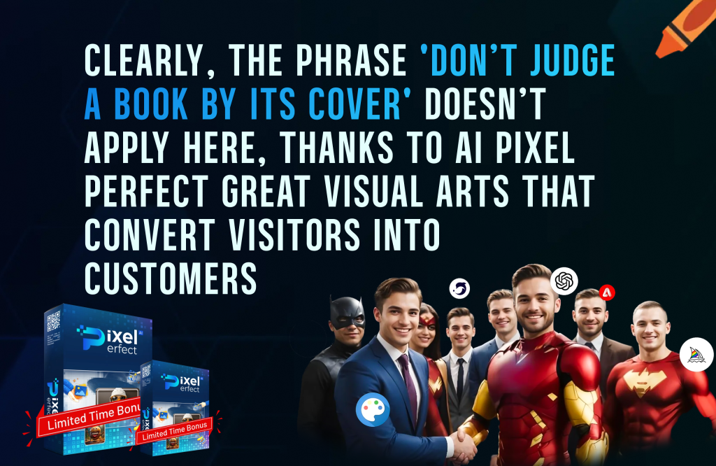 Clearly, the phrase 'DON’T JUDGE A BOOK BY ITS COVER' doesn’t apply here, thanks to AI Pixel ...